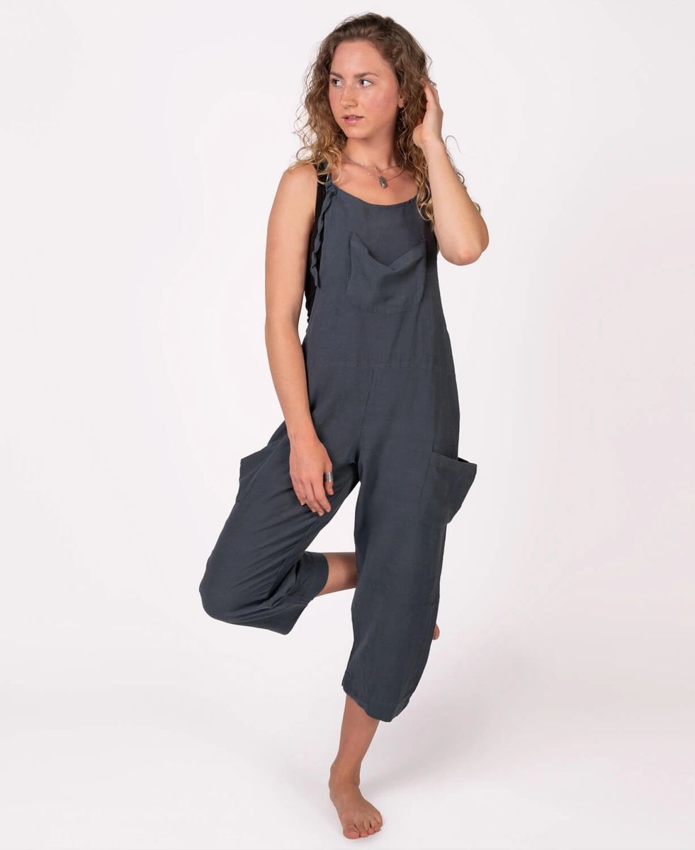 Hemp Capri Overalls
